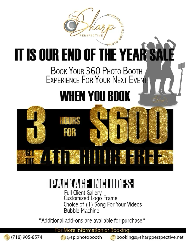 360 Photo Booth Experience - Sharp Perspective Photography