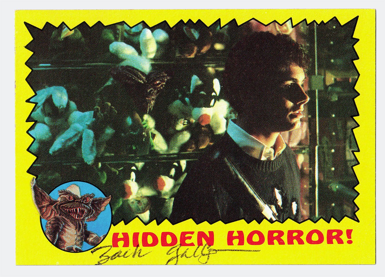 Autographed Gremlins Trading Cards - The Gremlins Museum
