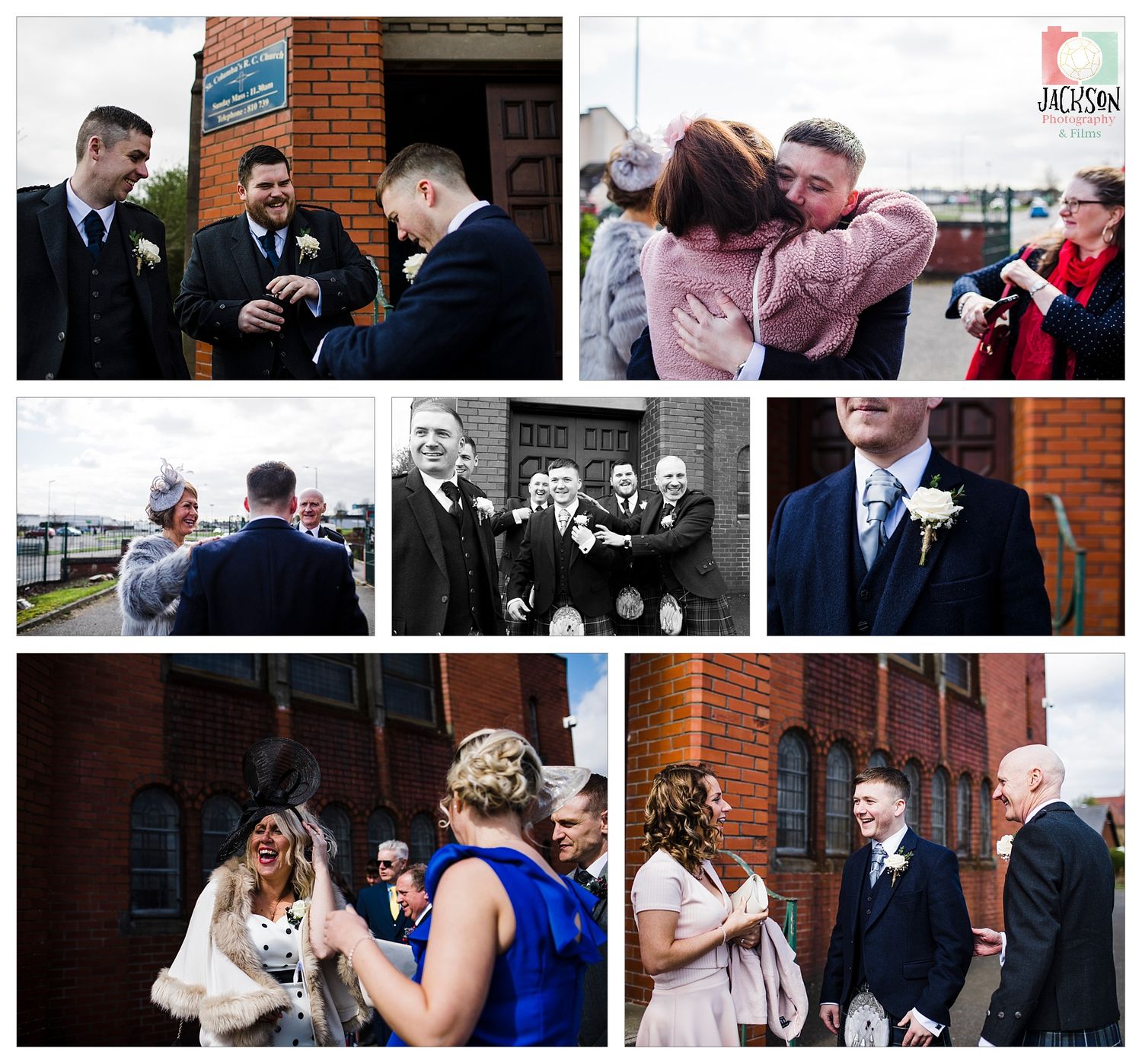 St Columba's and Piperdam Wedding Photographer Dundee - Jackson ...