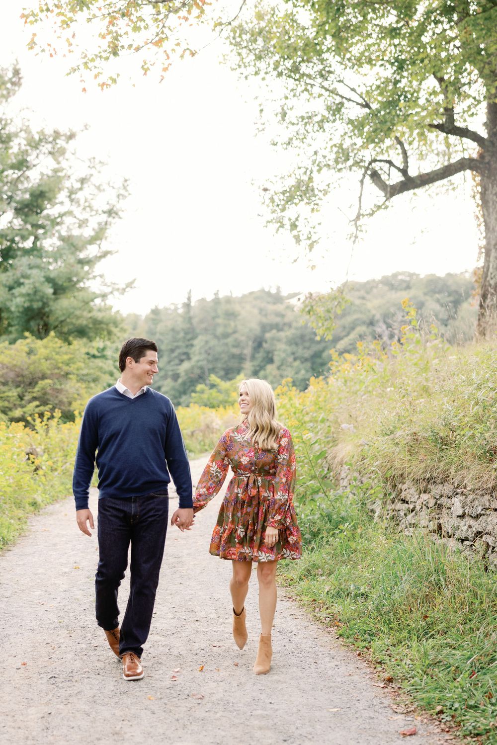 Alexis & Stephen- Blowing Rock, NC Engagement Session - Samantha Brooke ...