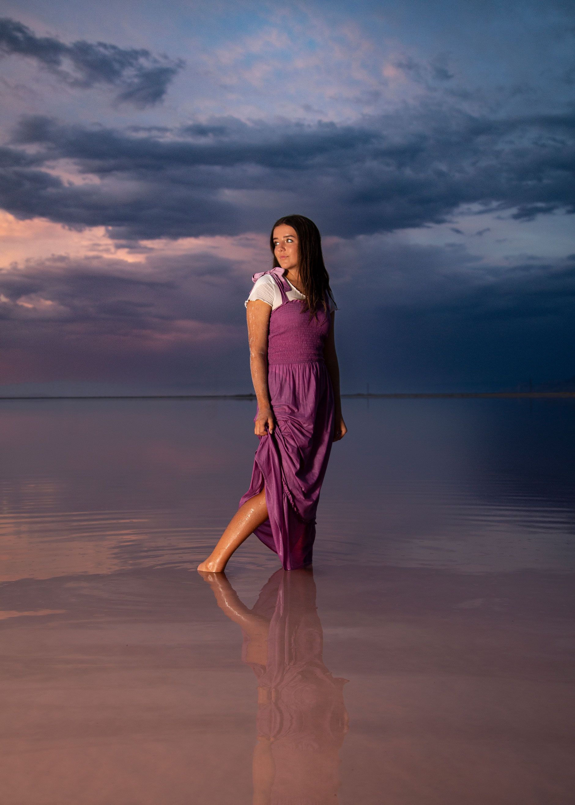 Unforgettable Senior Representative Photoshoot at the Great Salt Lake’s ...