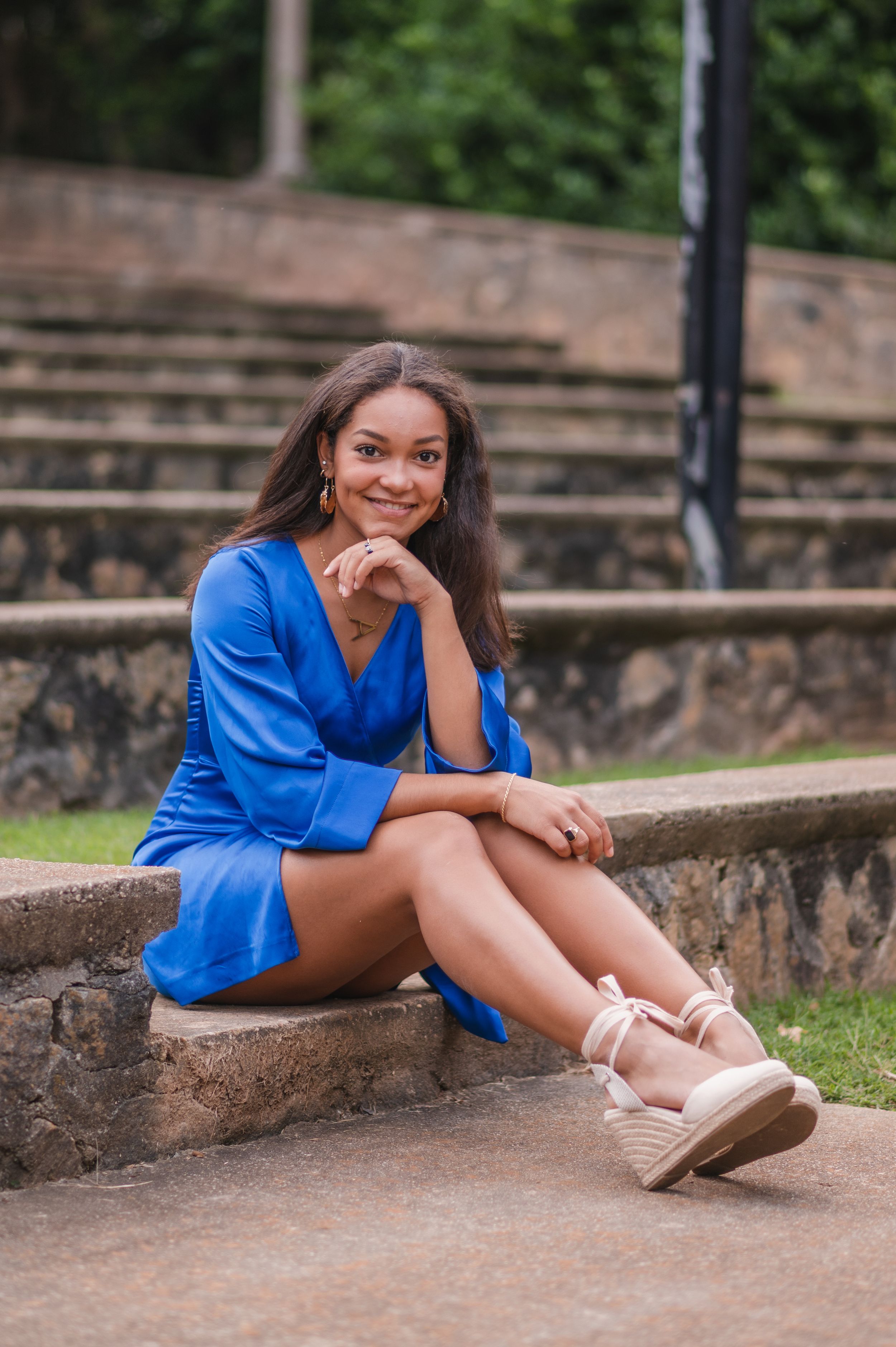 Downtown Raleigh Summer Senior Session - Blythe Photo - Intimate ...