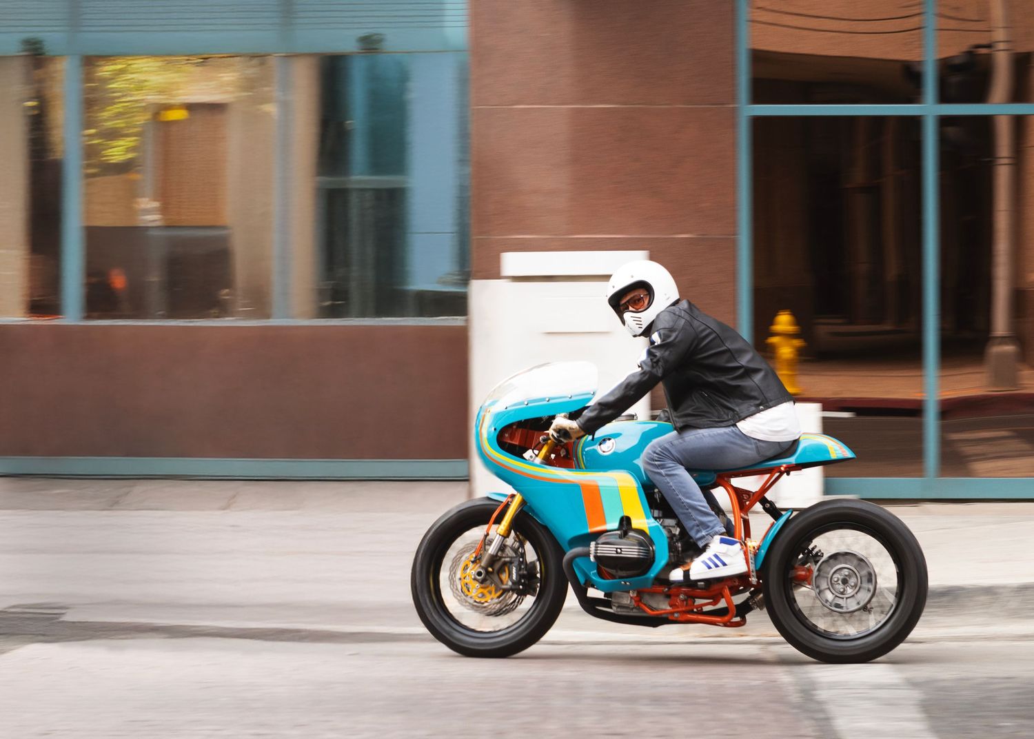 BMW Custom Motorcycle - Elevated Focus