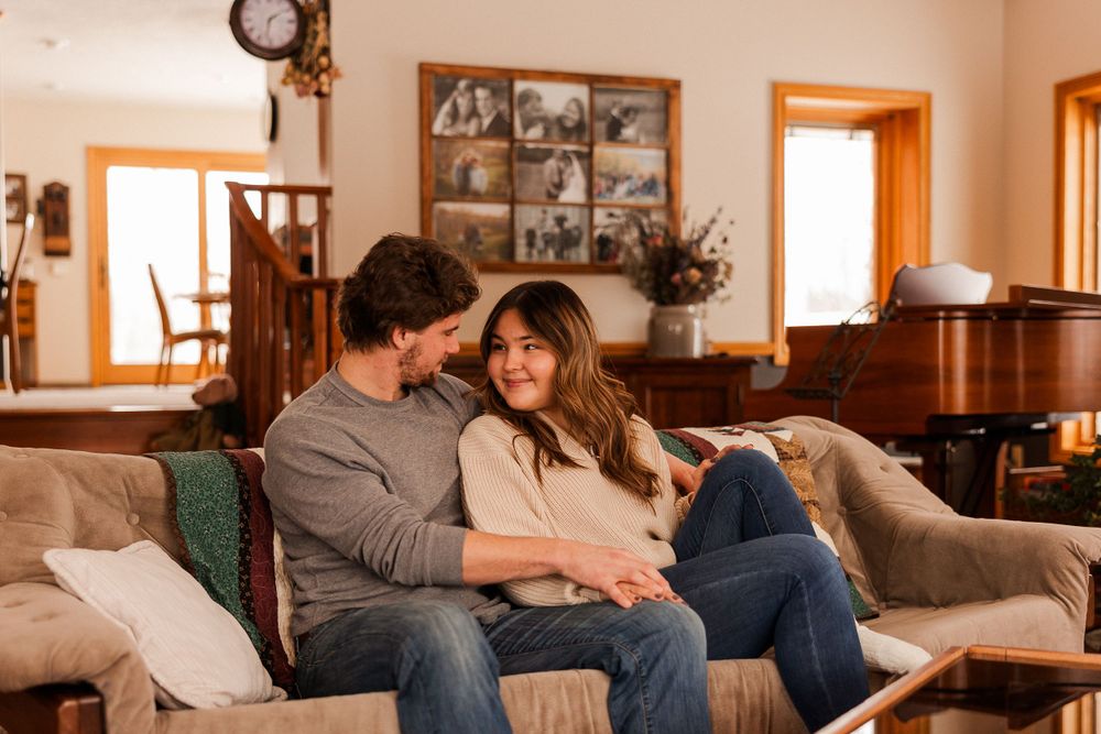 Tailyn & Liam: Fort st John, In Home Engagements - Heidi Bueckert ...