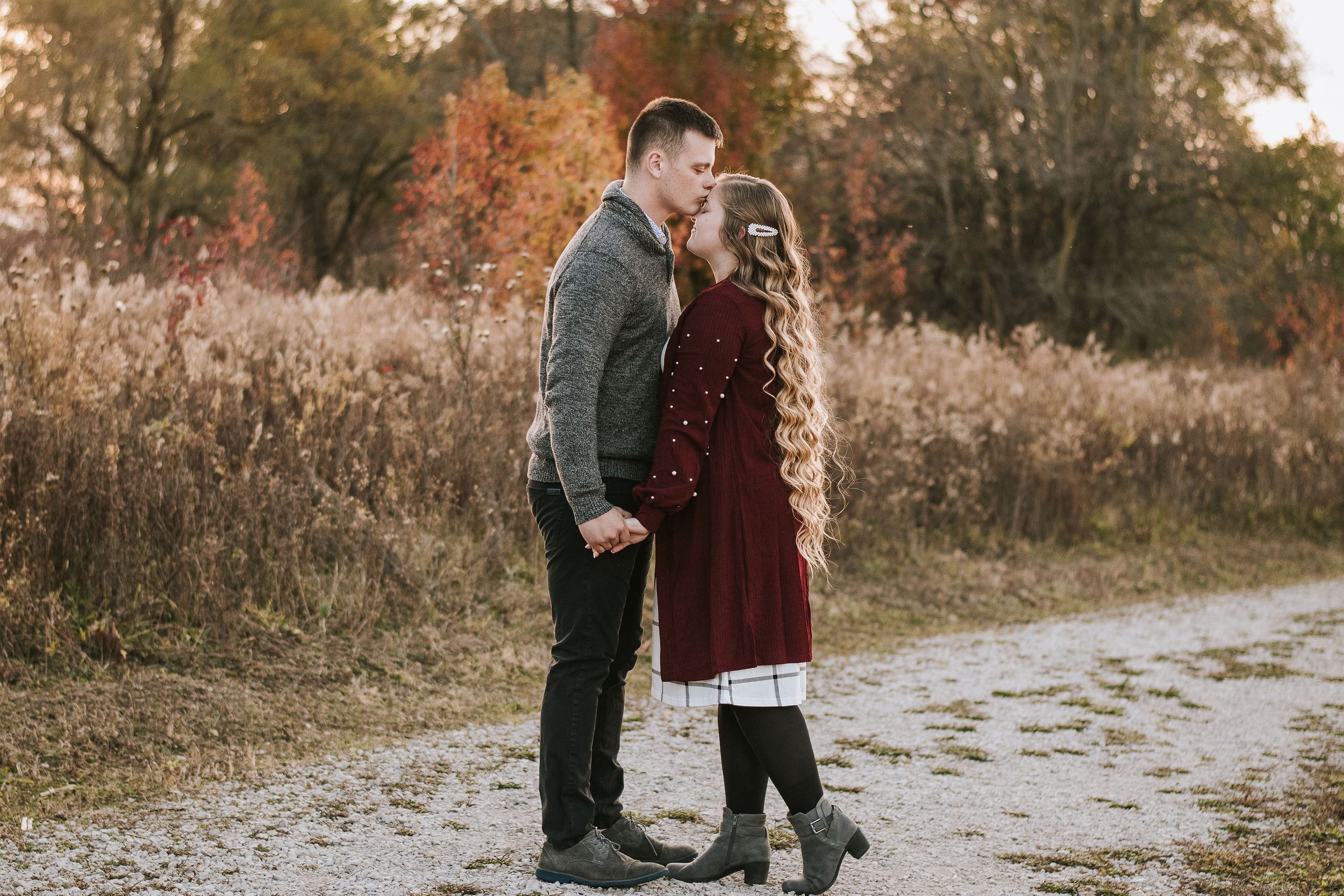 Engagement - refocused photography