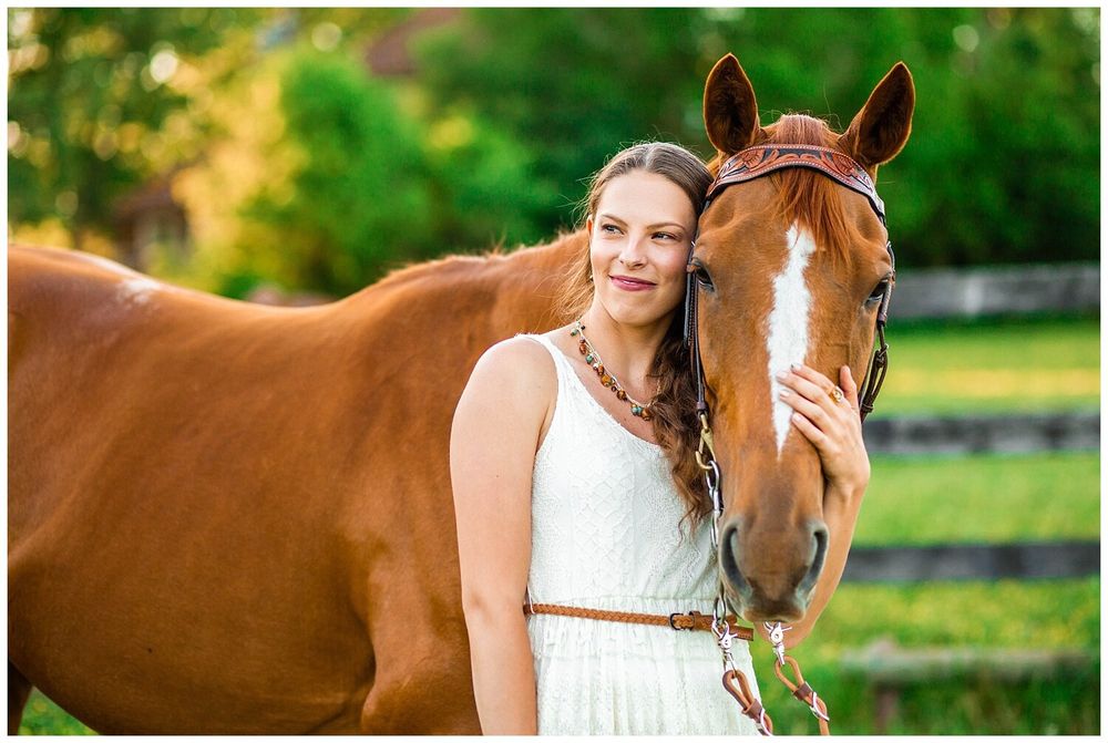 Nicholasville Kentucky Horse and Rider Session at Alpha Farms | Hailey ...