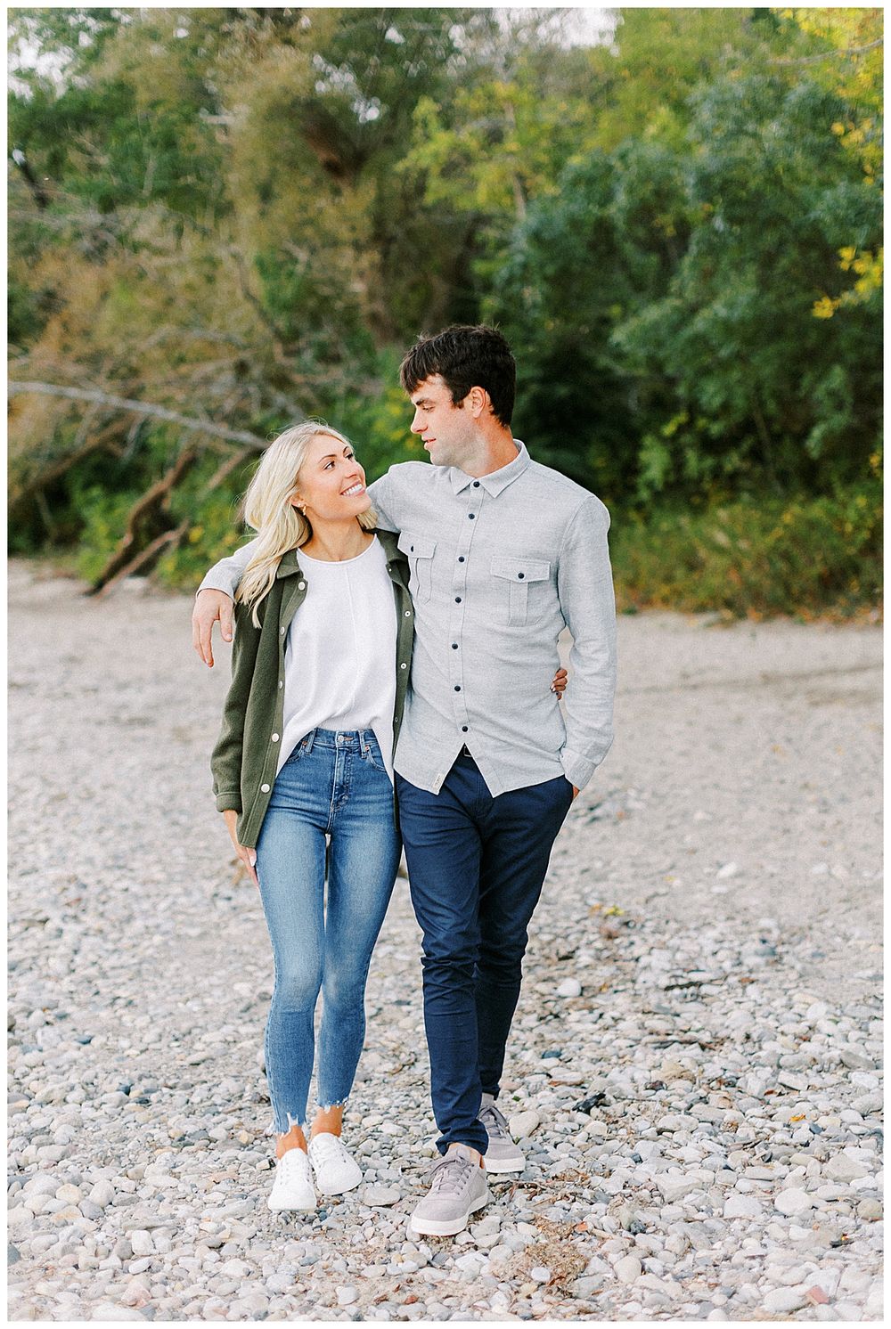 Bailey + Vince // Milwaukee Engagement // Bay View Park - Brittney ...