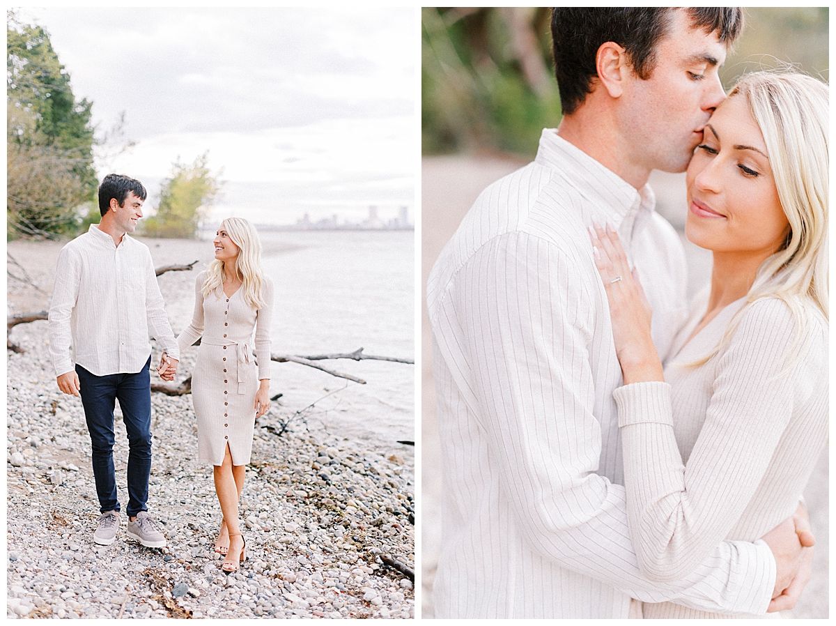 Bailey + Vince // Milwaukee Engagement // Bay View Park - Brittney ...