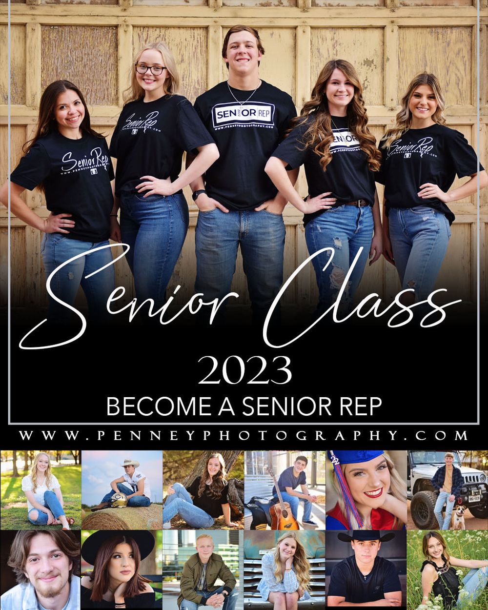 Become a Senior Rep for Class of 2023 - Penney Photography