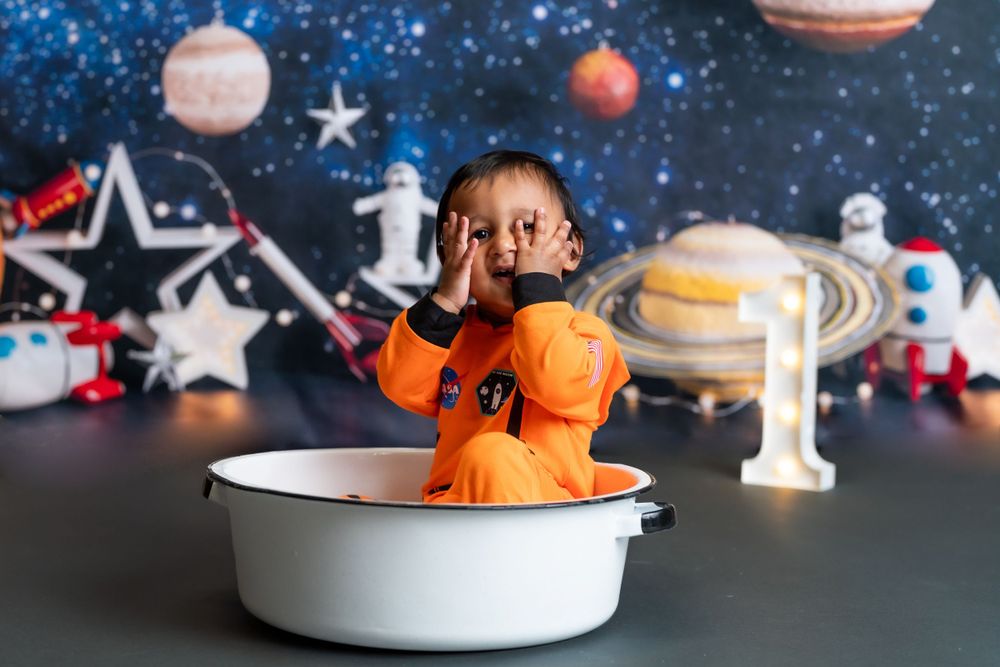 1st Trip Around the Sun | Cake Smash & Splash