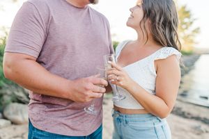 Amber + Brady - First Look Wedding Media Co.