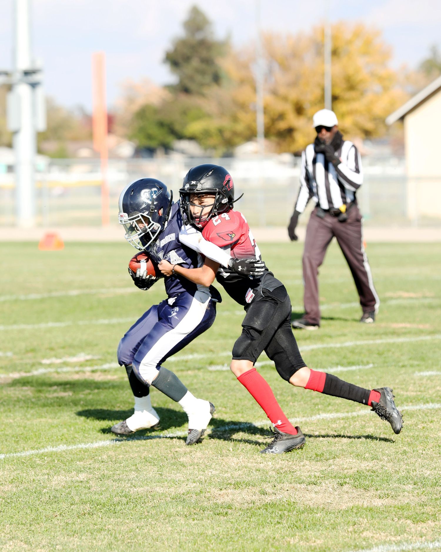Jr. Level Football - KS Winters Photography
