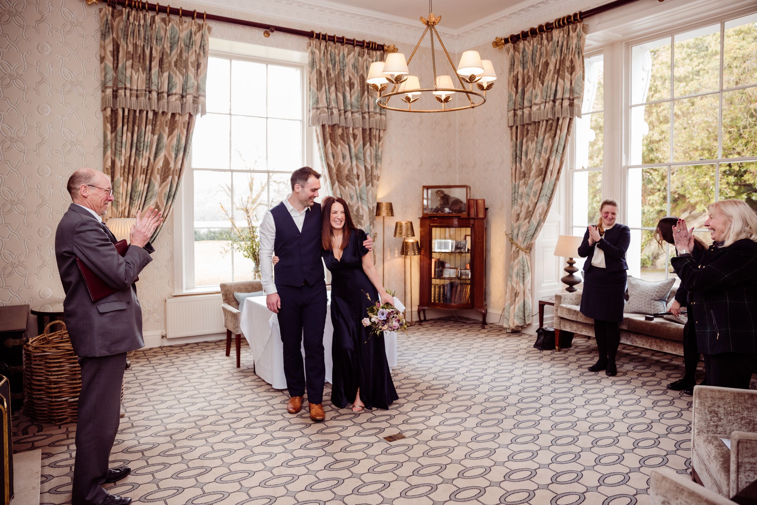 Joanne and Luke's Winter Elopement at Storrs Hall Hotel, Windermere ...
