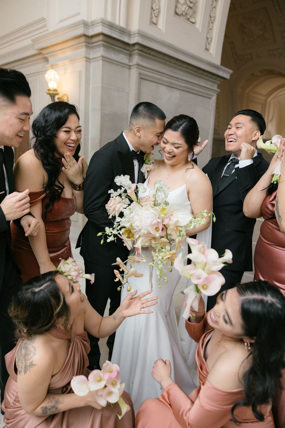 SF City Hall Wedding & Webster Hall SF Wedding Reception