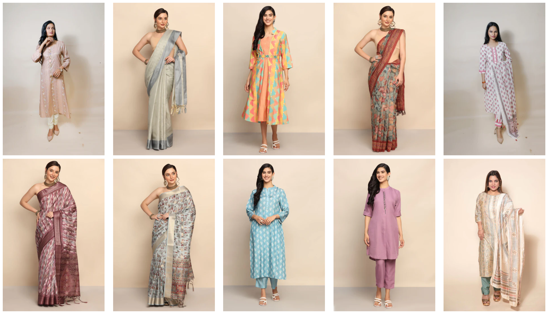 Buy Online Long Gown for Women from Odhni