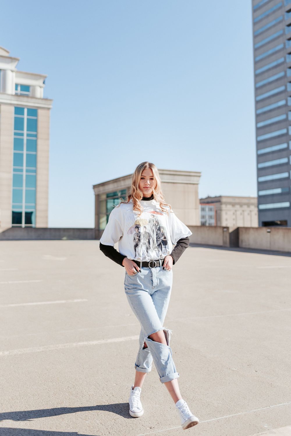 a chilly day modeling around downtown fort wayne, indiana | jetta ...