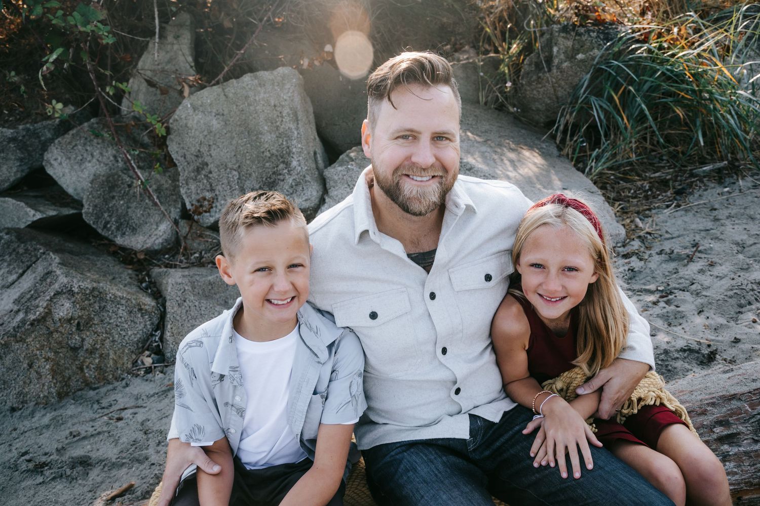 Family Photo Session on the Beach | Edmonds, WA - Heather Locke Photography