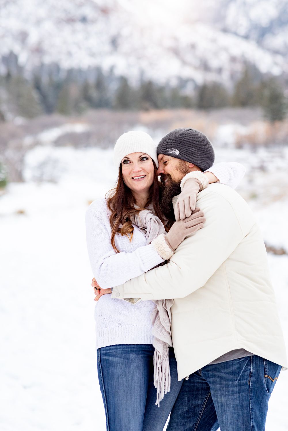 Family Snow Session by the Mountains / Colorado Springs Family ...