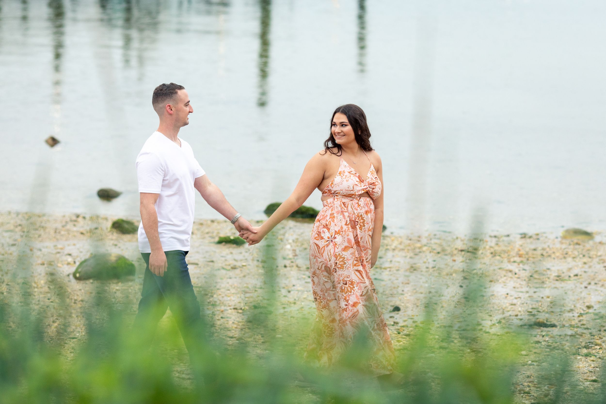 Sabrina & Joe's Long Island Engagement Photos - Upstate NY Wedding ...
