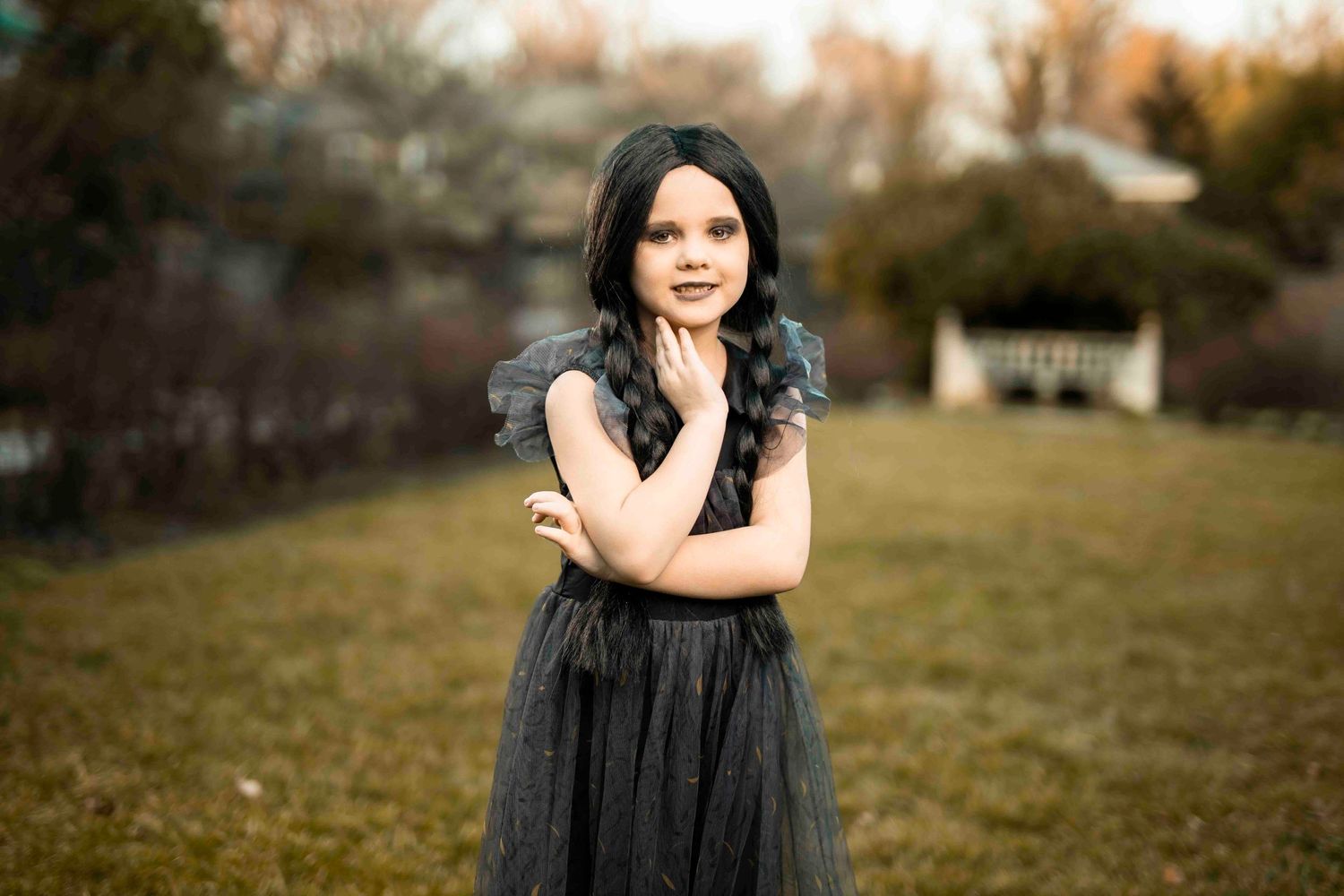 Wednesday Addams Pictures | Marian Coffin Gardens | Wilmington, DE ...