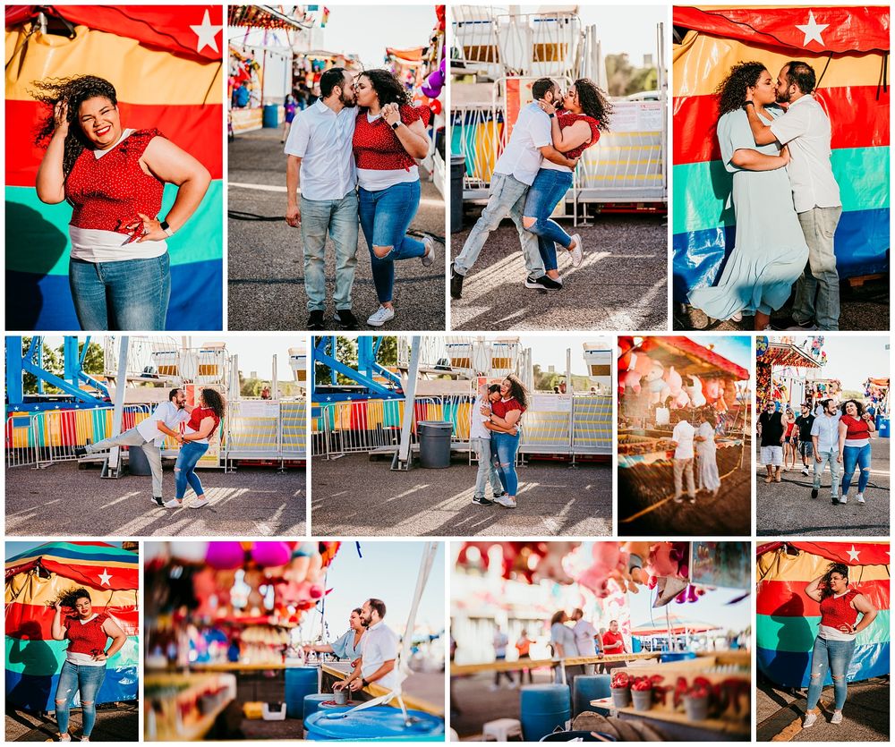 Carnival Engagement Session in Lubbock, Texas - The Fiery Phoenix ...