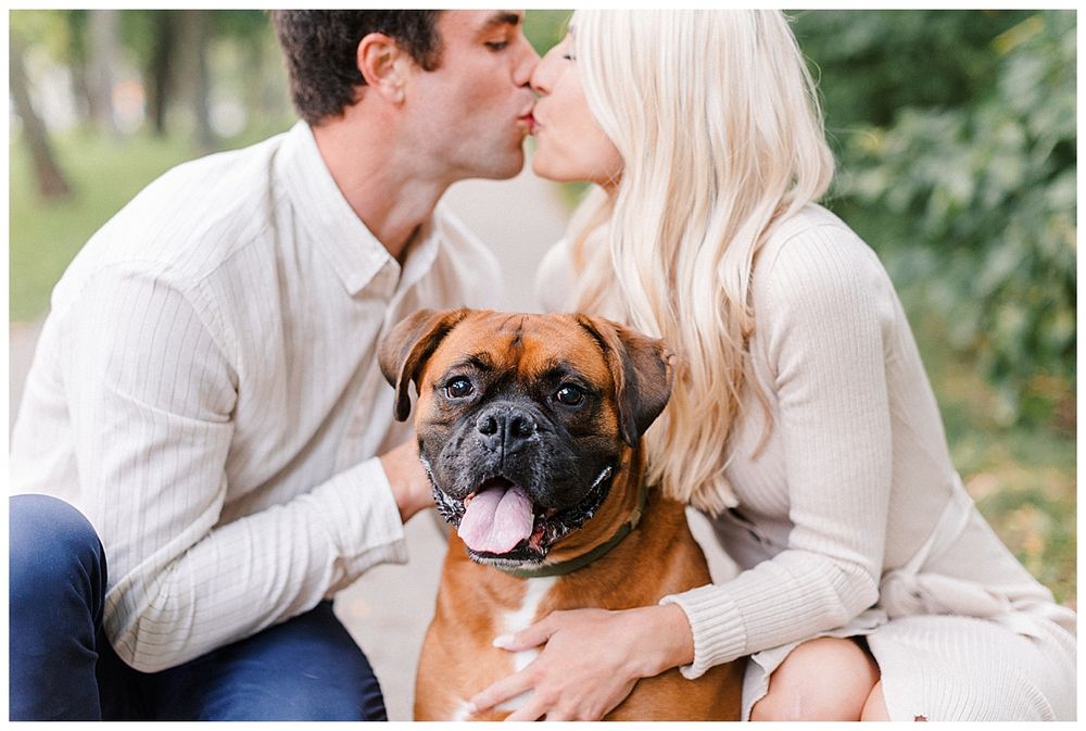 Bailey + Vince // Milwaukee Engagement // Bay View Park - Brittney ...