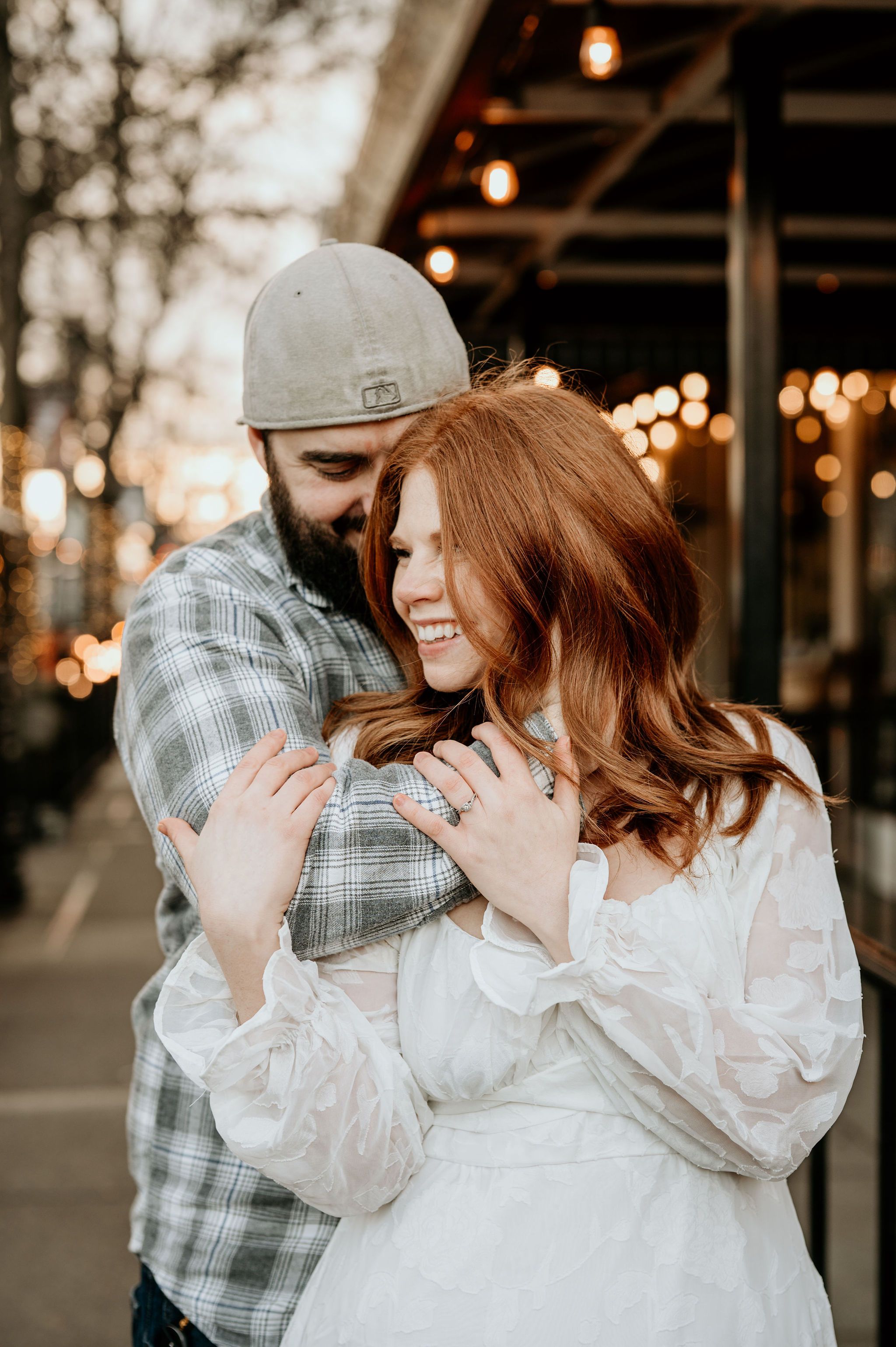 Winter Engagement Session in Downtown Walla Walla - Sydney Nichole ...