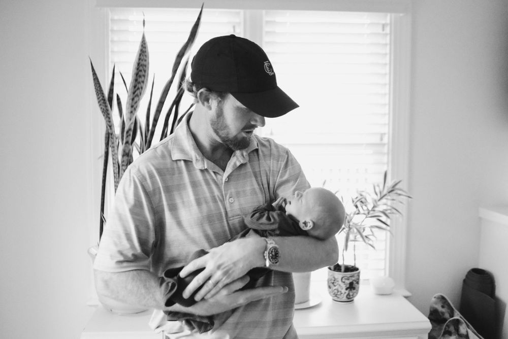 Flay's Newborn Portraits at Home- Wrightsville Beach, NC - Visuals by Helen