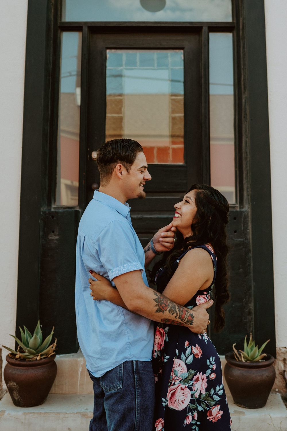 Urban Tucson, Arizona Engagement - Chase + Kat - bees + mulberry ...