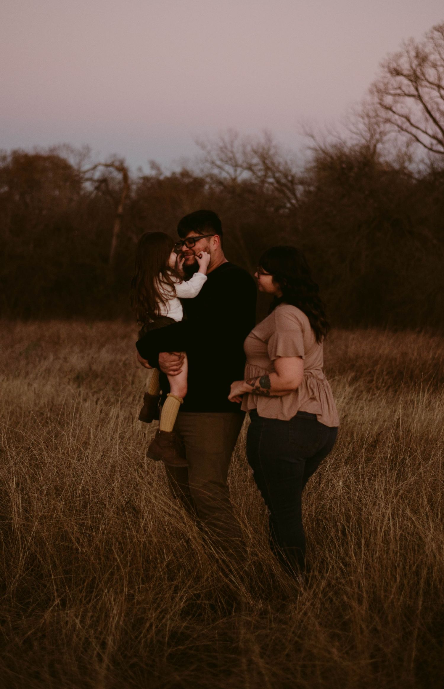 Autumn Family Session at Dusk in Seguin, Texas - Katy Montoya ...