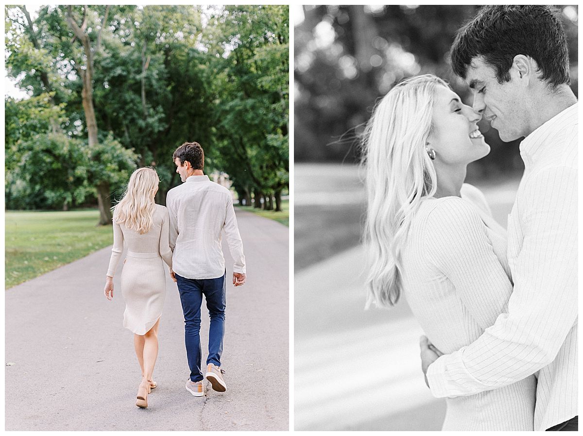 Bailey + Vince // Milwaukee Engagement // Bay View Park - Brittney ...