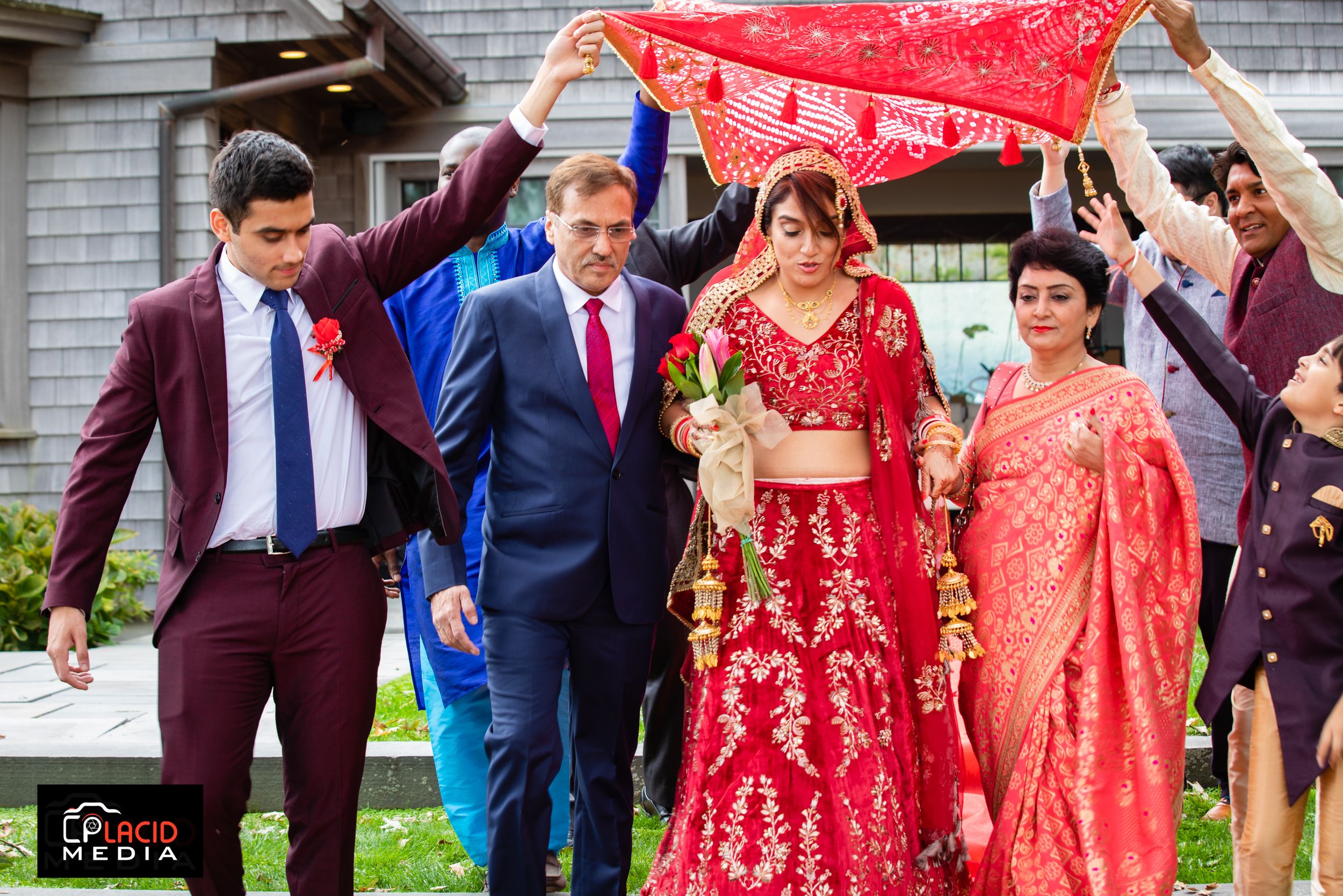 Indian Traditional Bridal Procession - Placid Media Creations