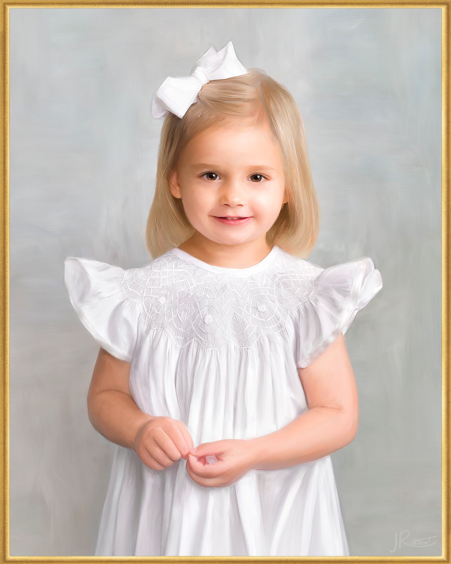 Child Heirloom Portraits | Frisco, TX - J.Ridout, Portrait Artist