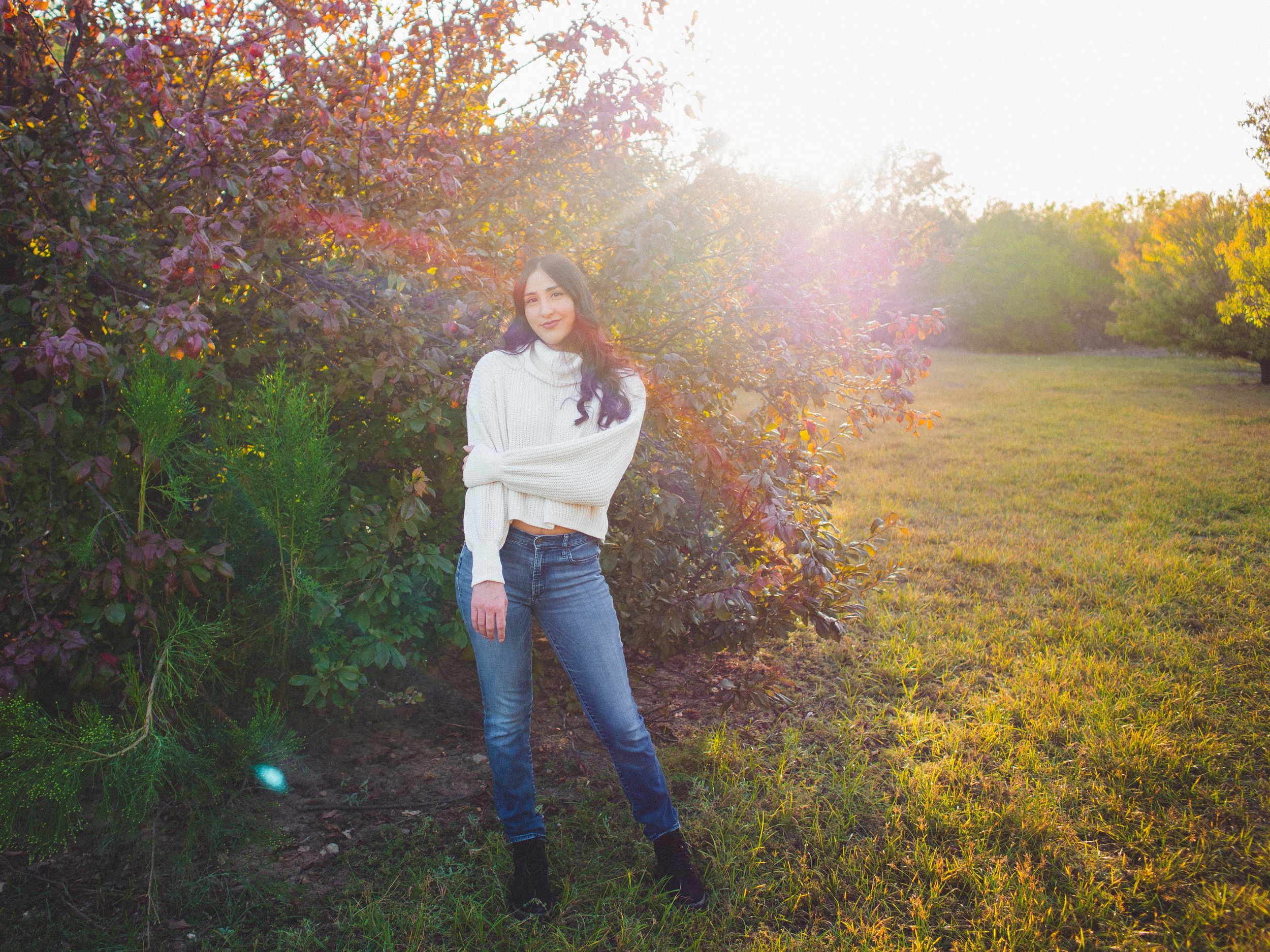 Cozy Fall Portrait Session - Kelsey Noelle Photography