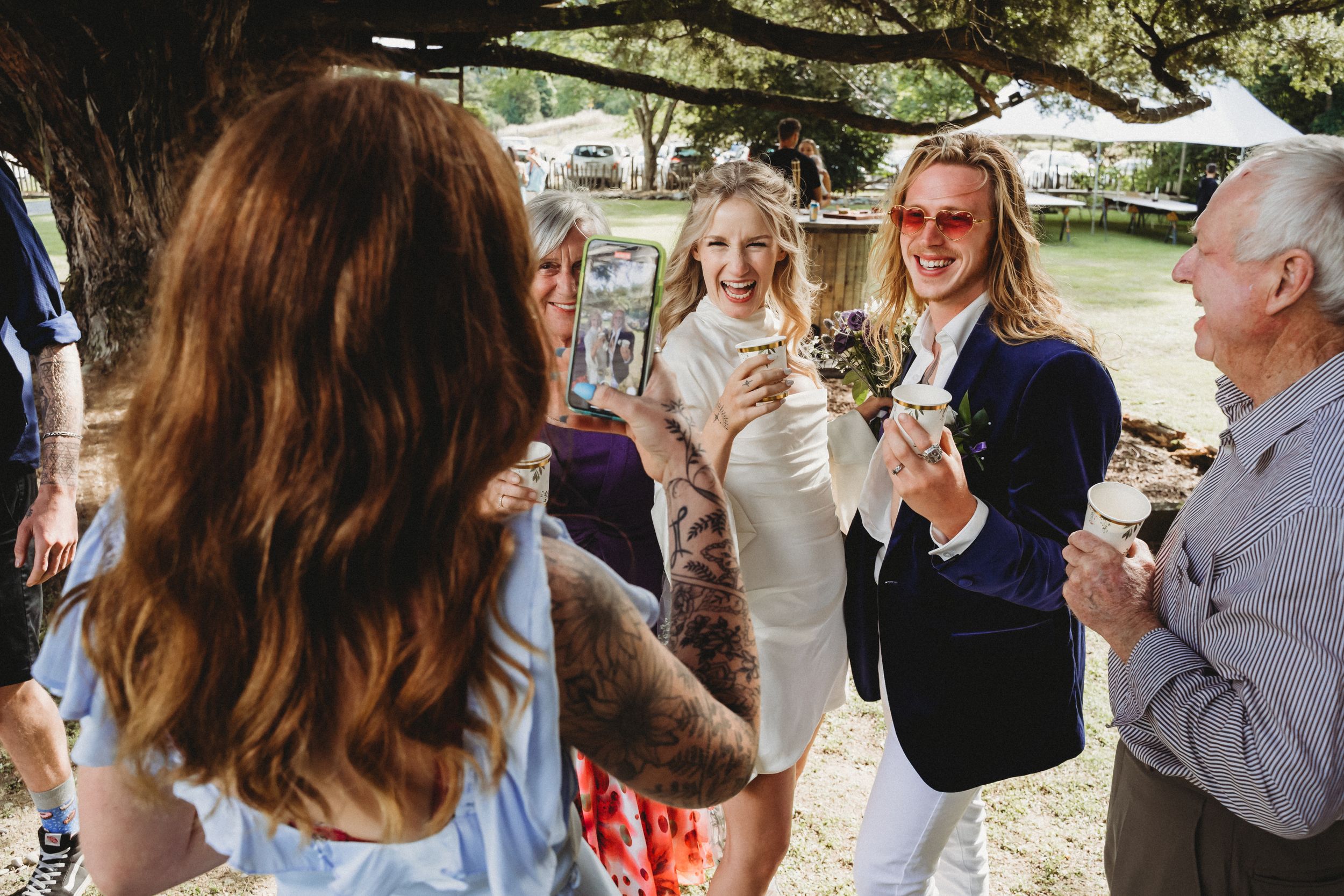 LARA + BLUE'S NELSON GARDEN WEDDING - Velvet Moon Photography