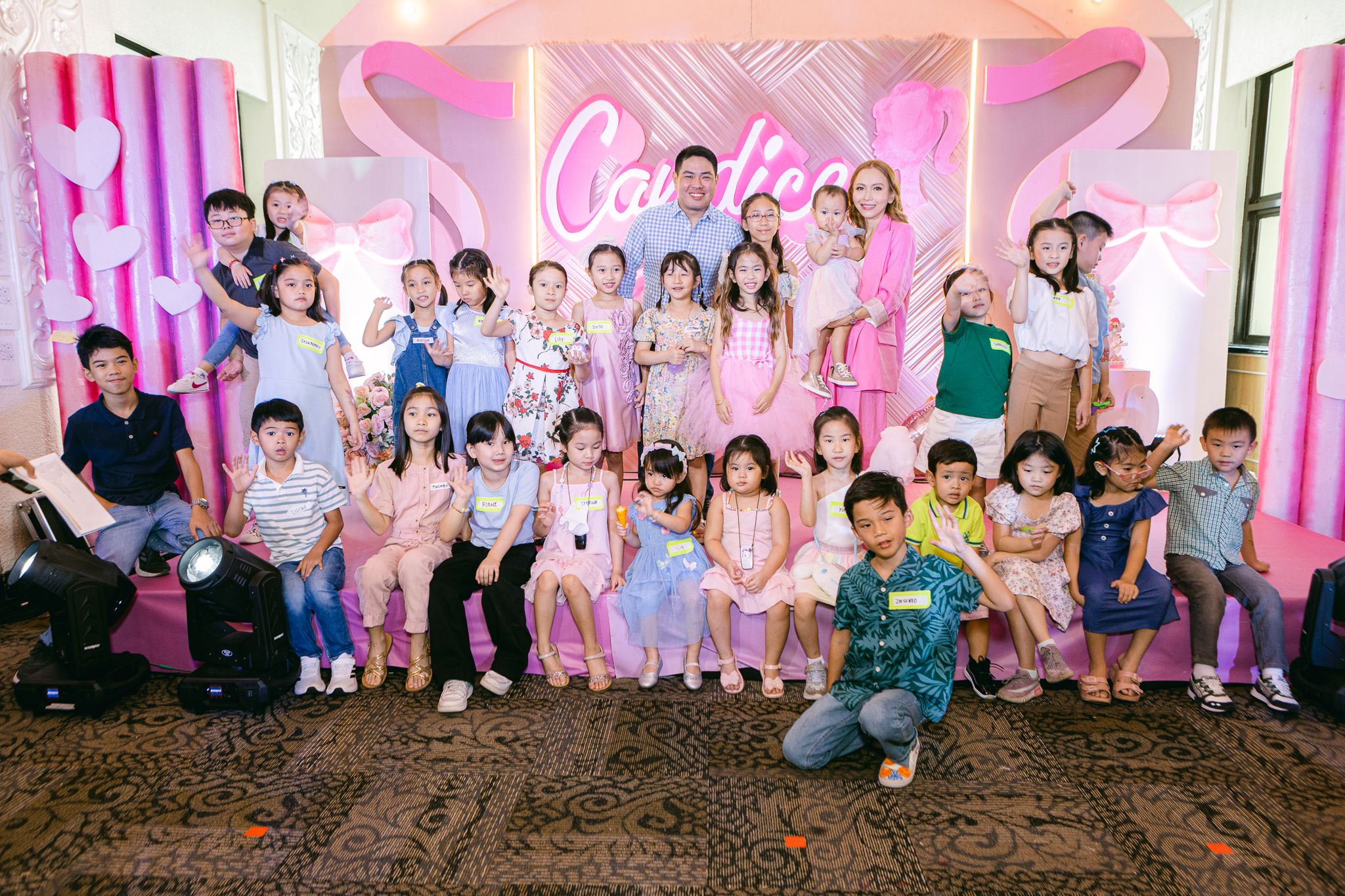 "Pink Perfection: Candice's Barbie-themed 7th Birthday Celebration ...