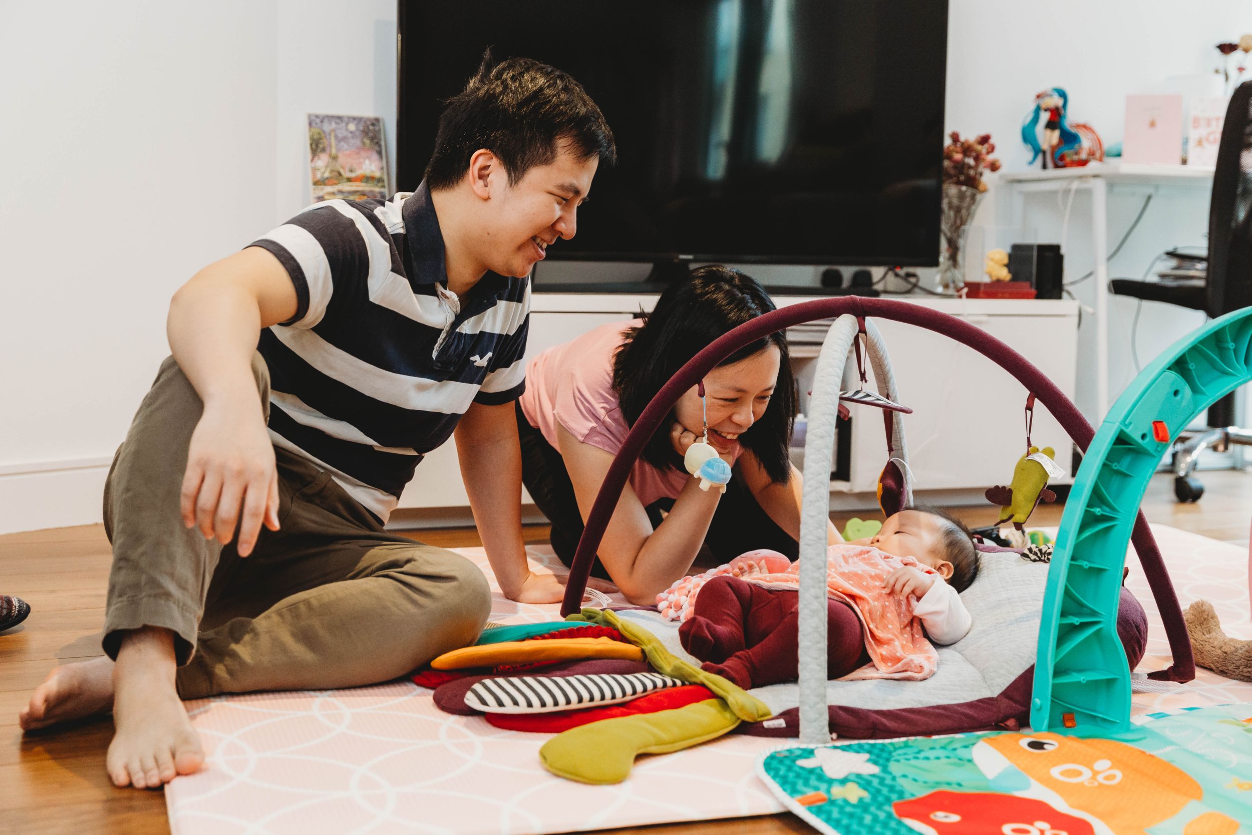 Baby girl at home in West London - East London Family Photographer ...