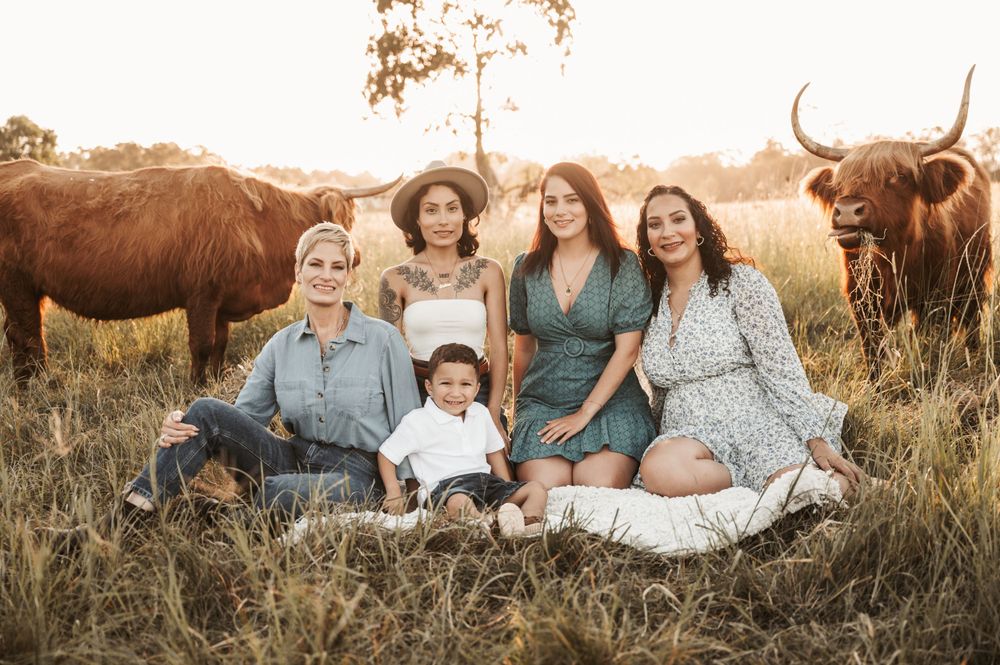 Highland Cow Session - Kelsie Swan Photography