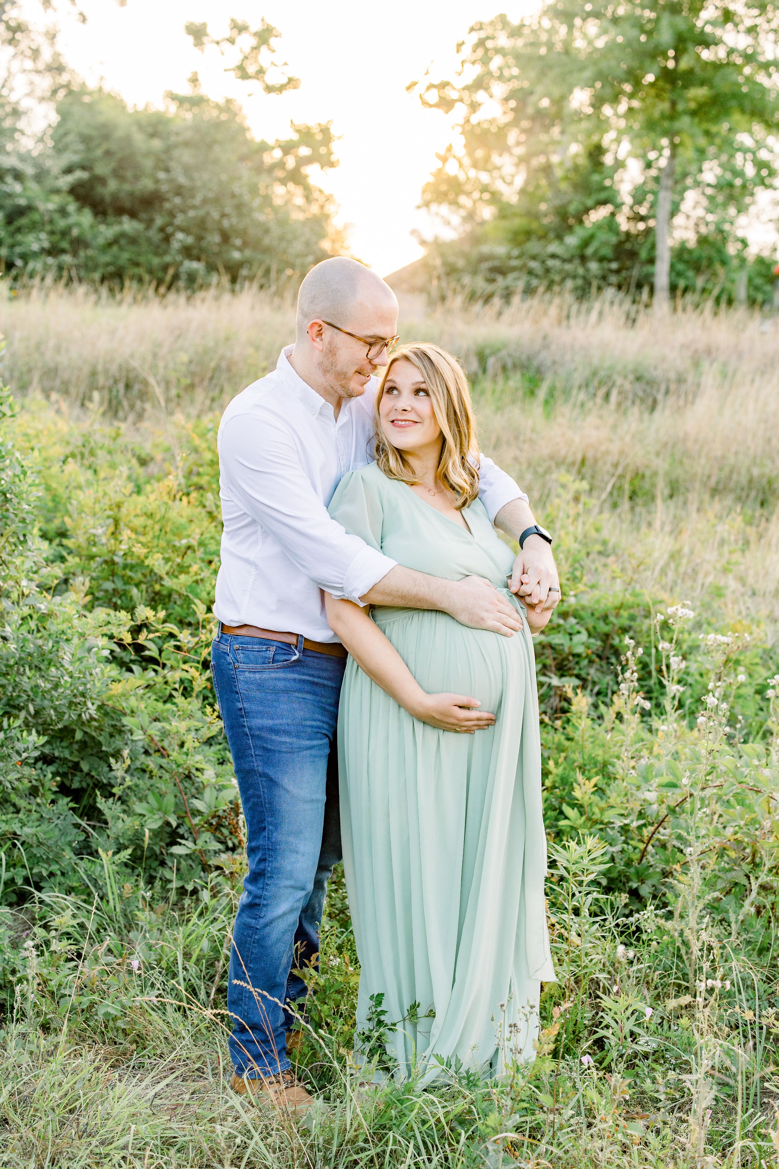 Springtime Maternity Session at Golden Hour | Katy, Texas | Houston ...