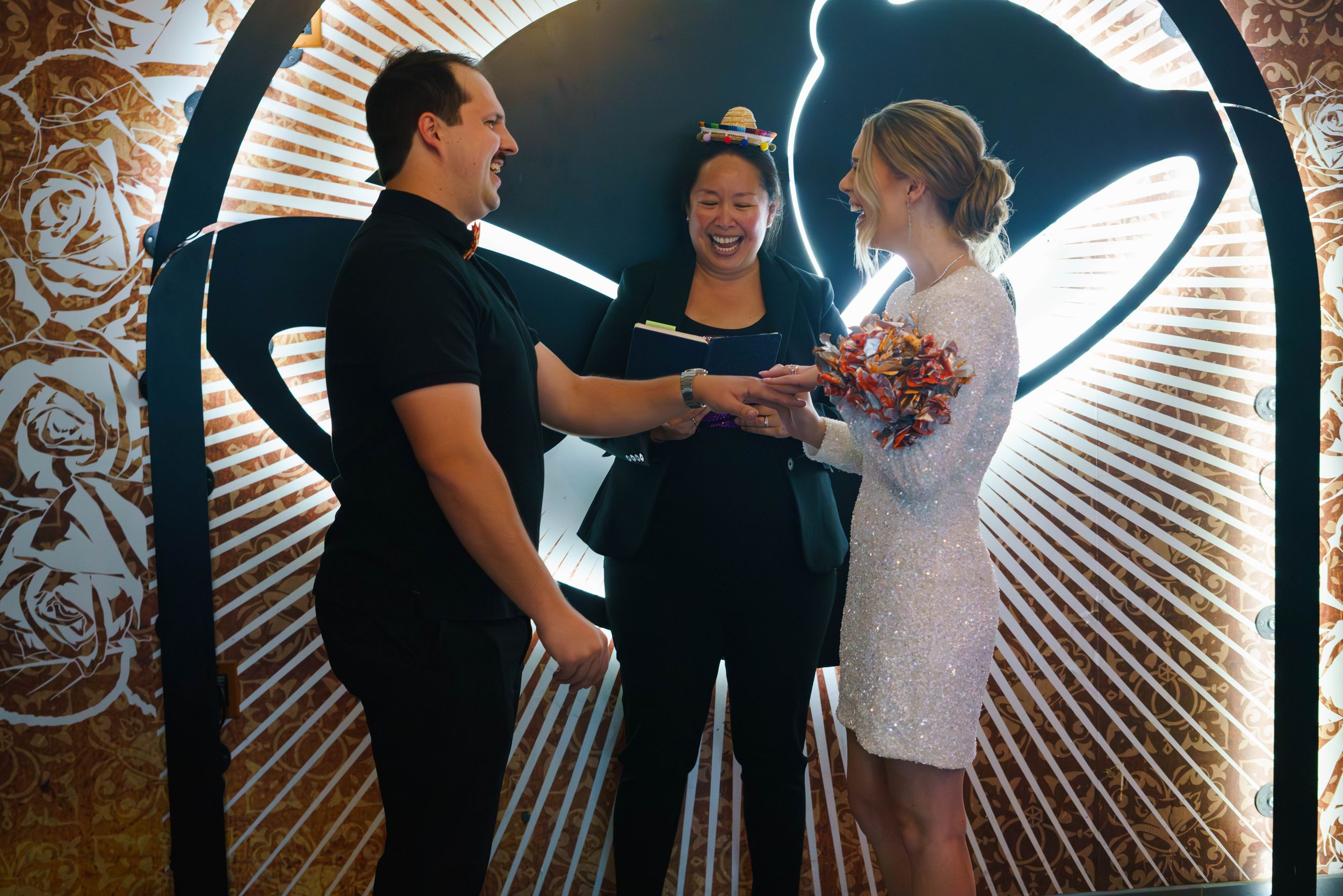 Getting Married at the Taco Bell Cantina in Vegas - Photos by Victoria ...