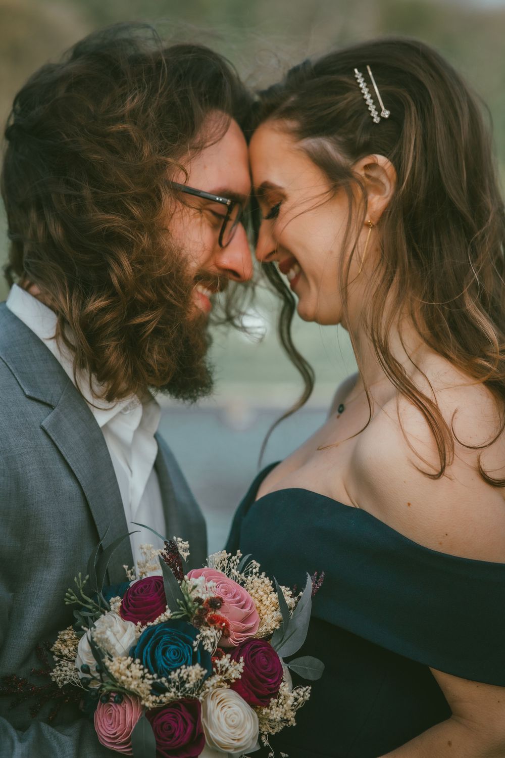 A Whimsical Spring Elopement at the US National Arboretum