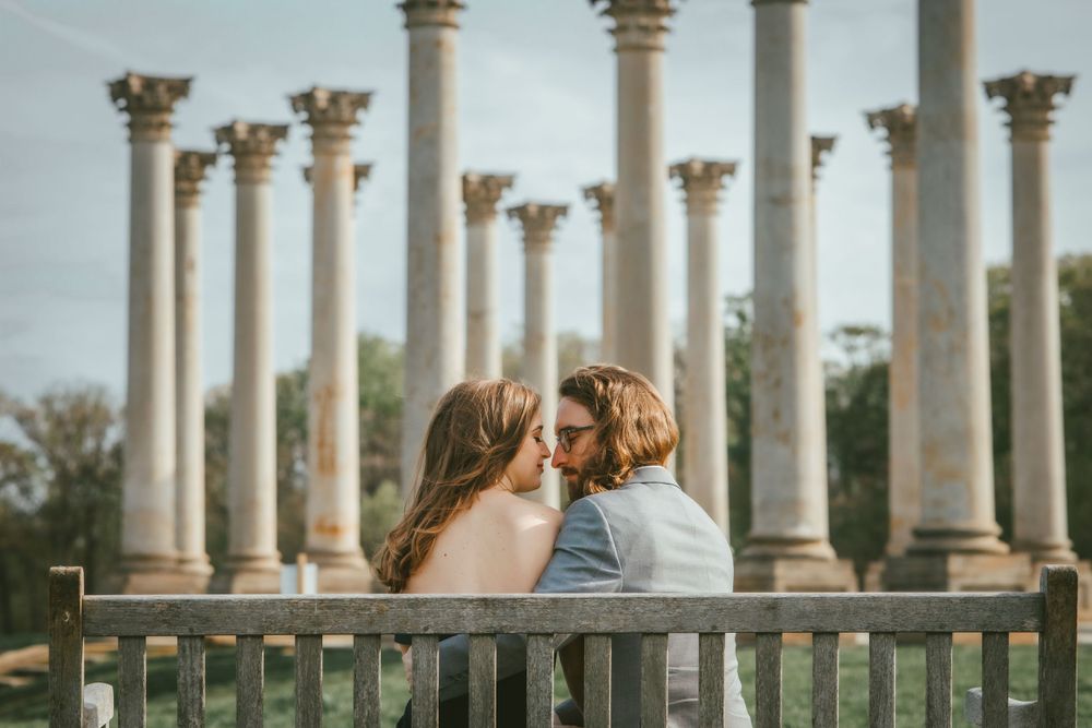 A Whimsical Spring Elopement at the US National Arboretum