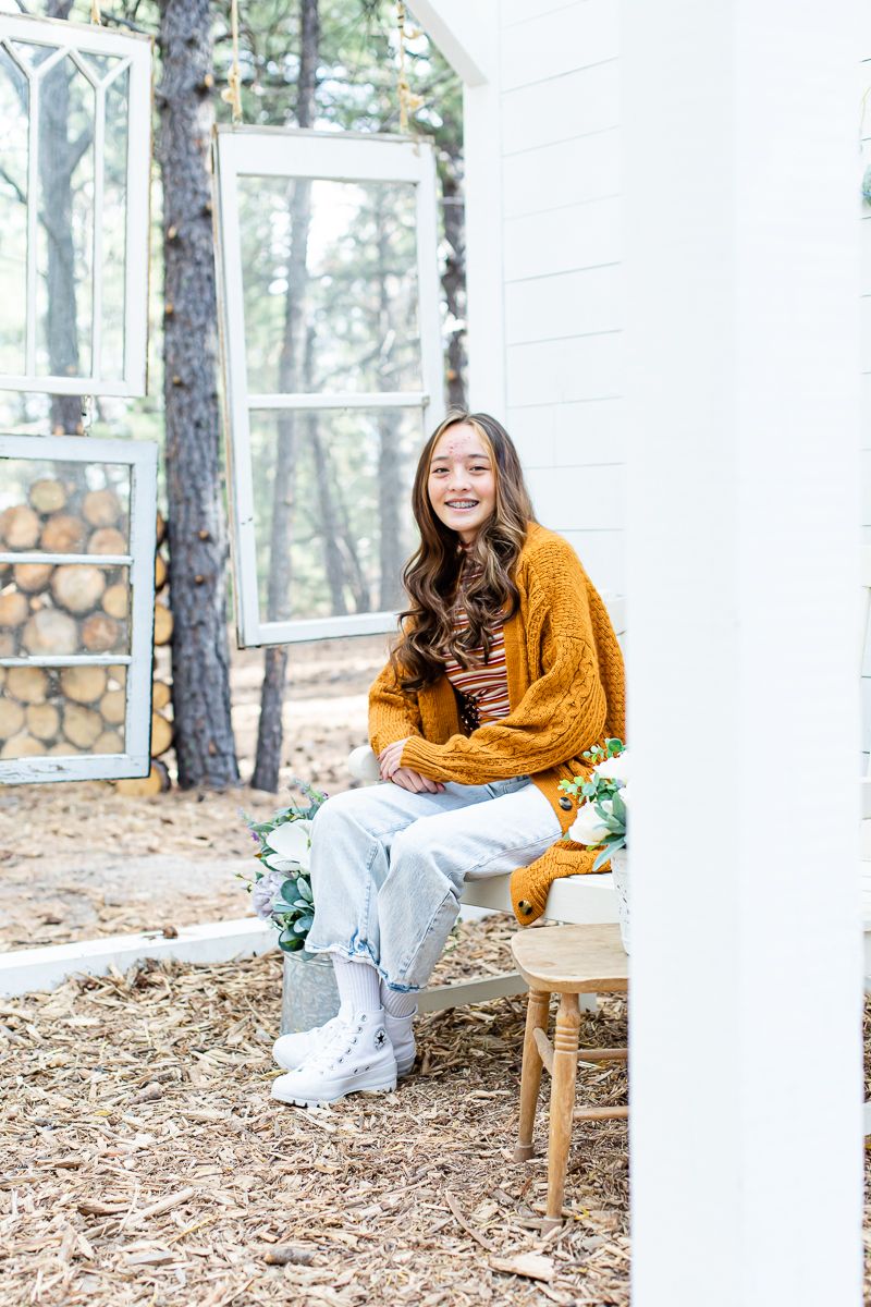 Sisters Senior Session at Garden of the Gods and Pine Meadows ...