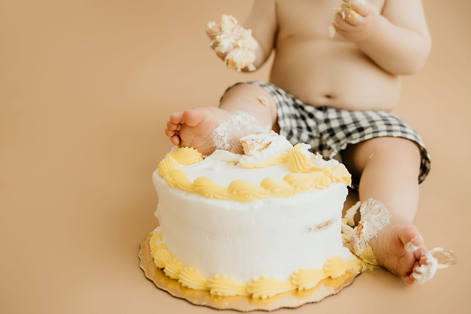 Milestone + Cake Smash - Ashley Zoltak Photography