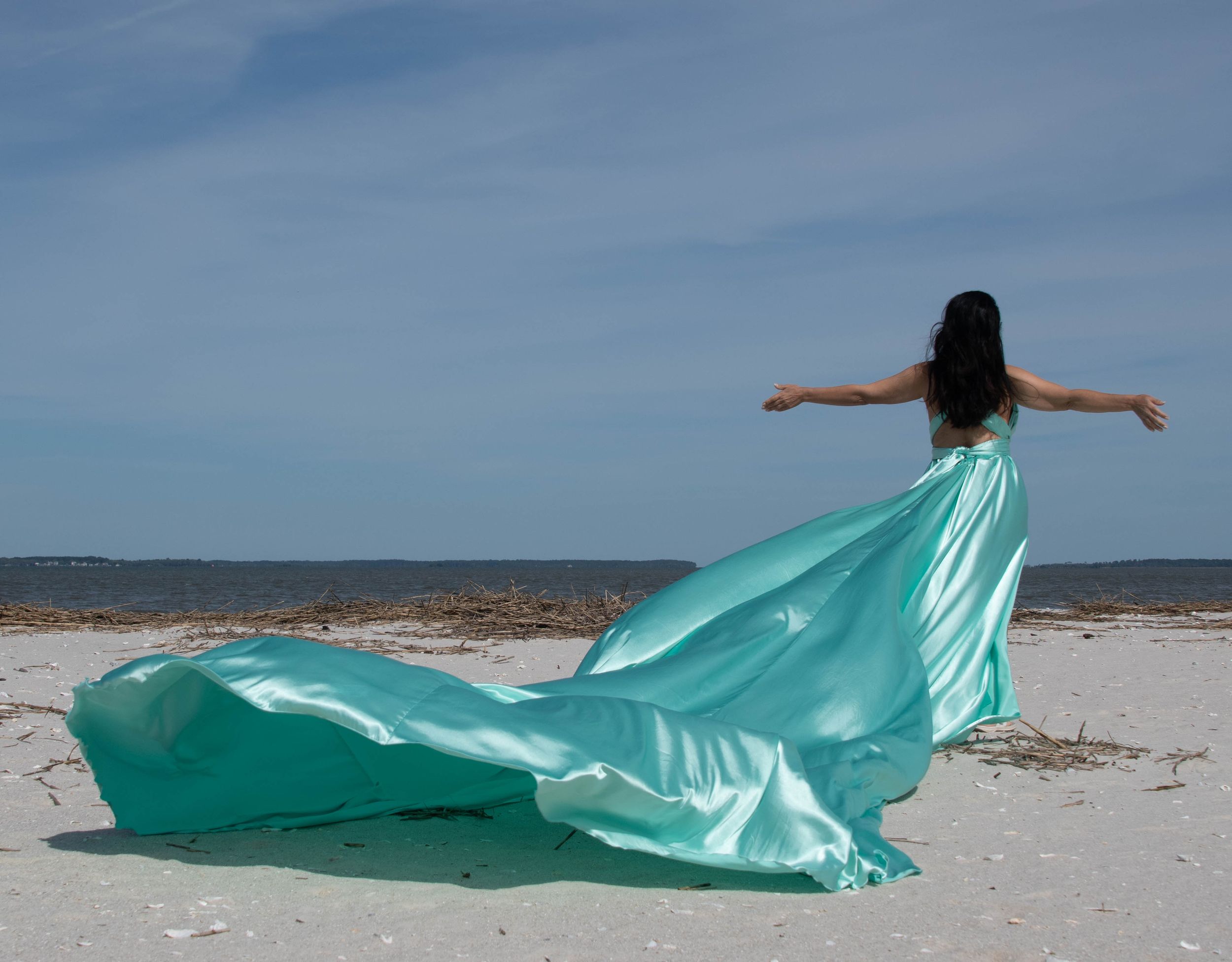 Flying Dress Photoshoots - Flying Dress Hilton Head Island