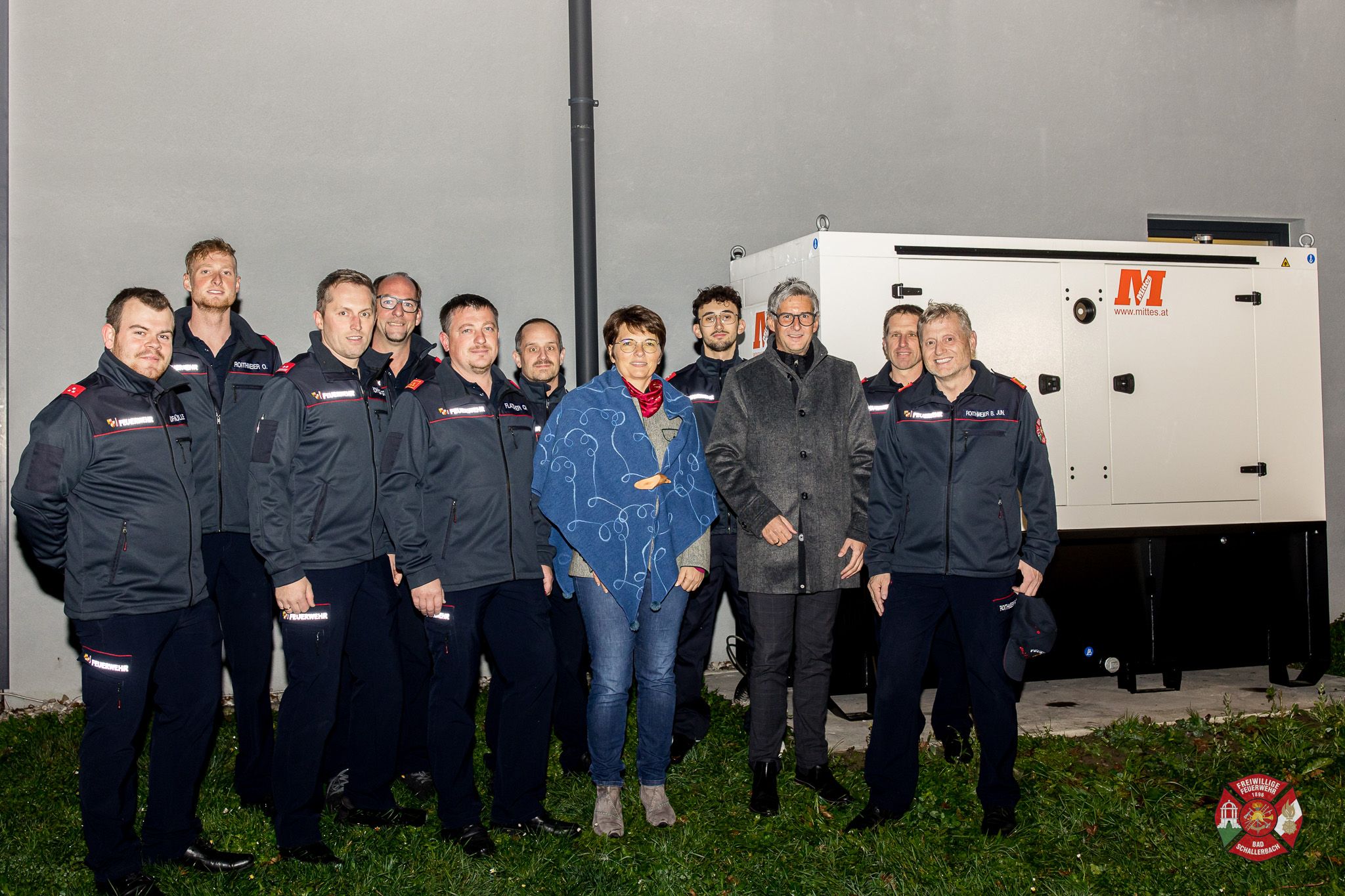 Notstromversorgung für Feuerwehrhaus gesichert - Feuerwehr Bad Schallerbach