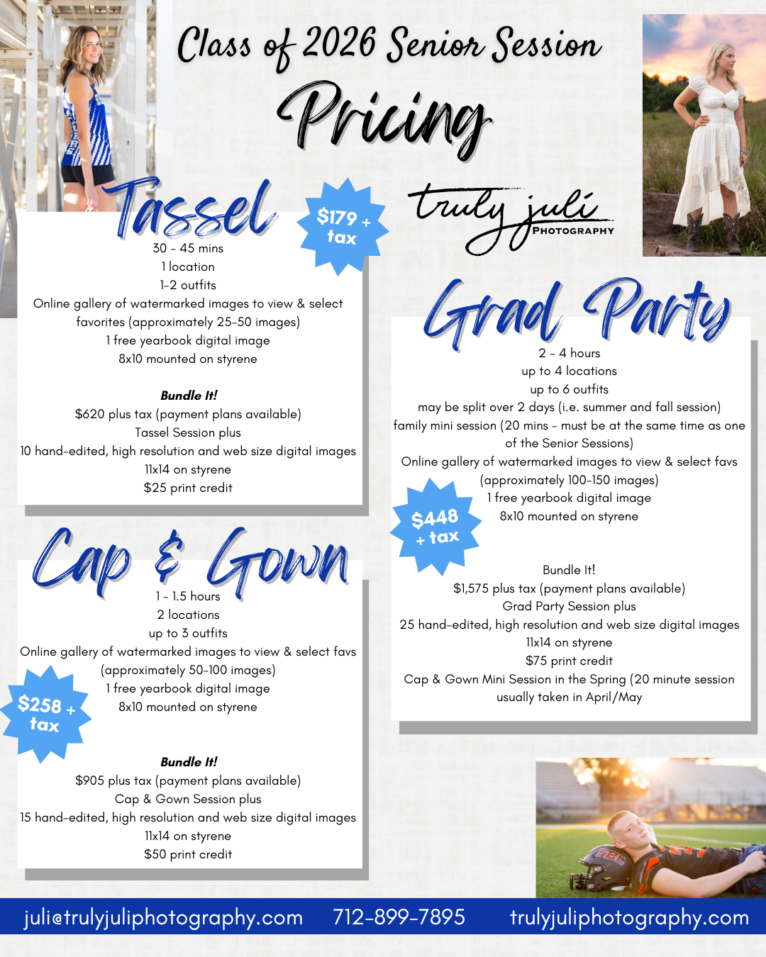 Senior Pre-Session Questionnaire - Truly Juli Photography