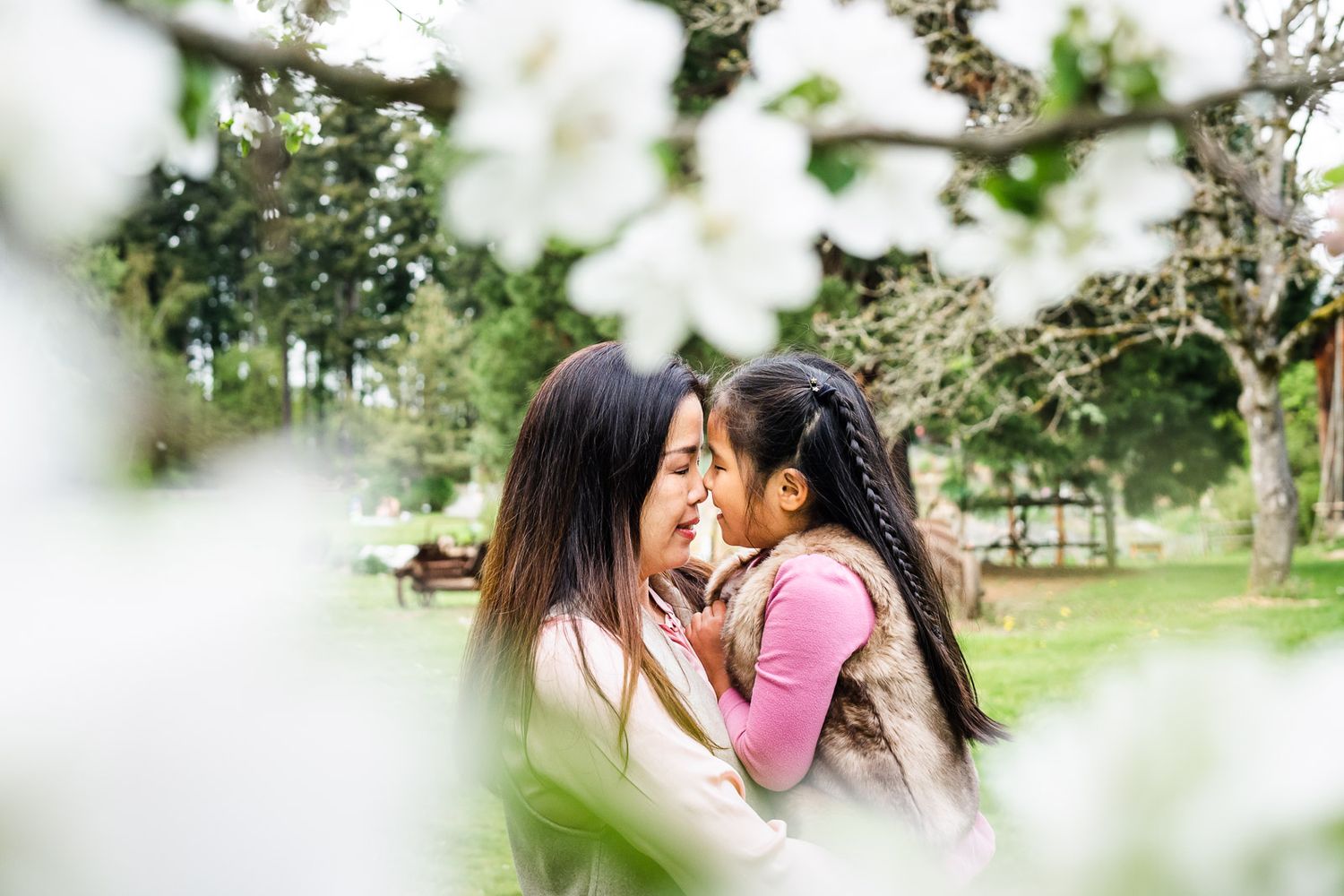 Top Poses For Spring Family Photos, McAuliffe Park - Ling Ling Zheng ...