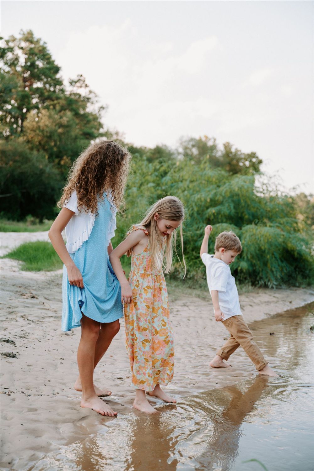 Outdoor Family Session in Spring, Texas