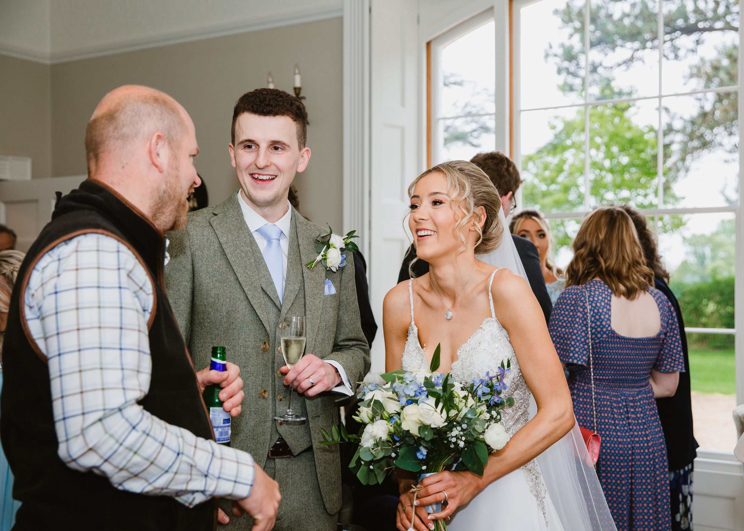 How to have a kick ass rainy day wedding at Reymerston Hall - Lace and ...
